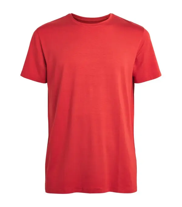 Derek Rose Basel Lounge T-shirt - Red