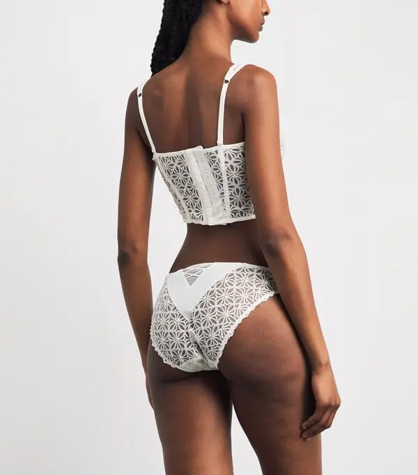 AUBADE Secret Memories Lace Bustier Top