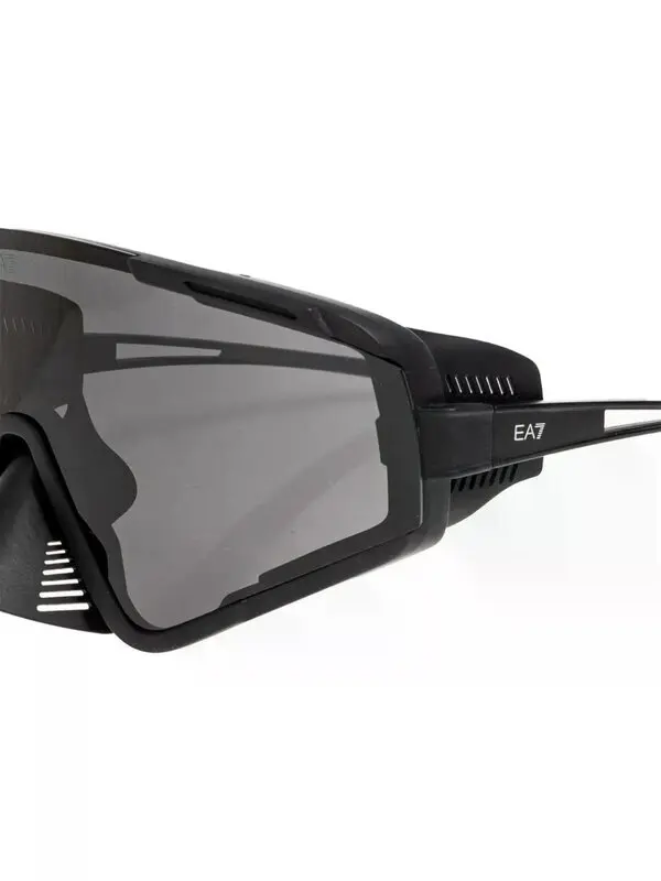 EA7 Geometric Frame Sunglasses
