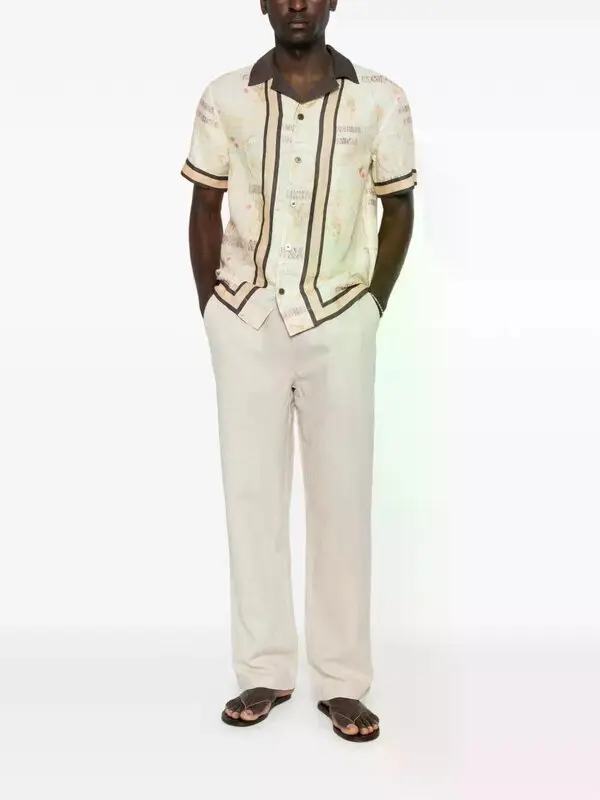 LES DEUX Elasticated Waist Trousers