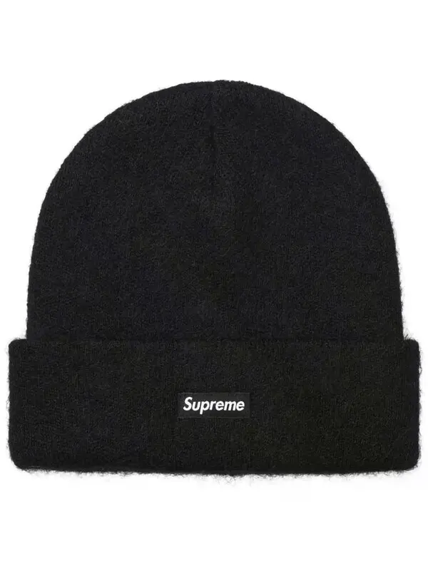 Supreme Mohair Beanie - Black