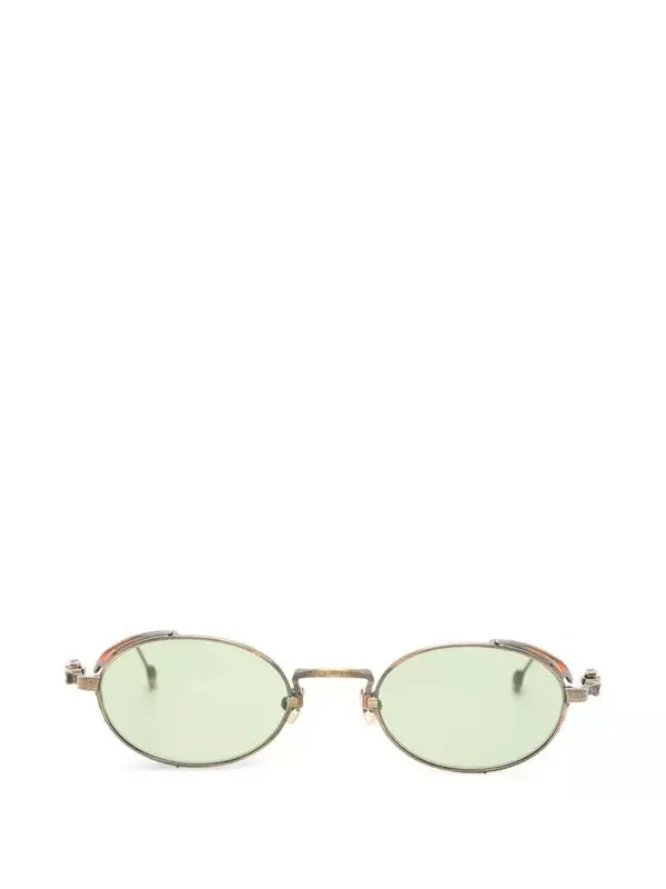 Matsuda Oval-frame Sunglasses - Gold