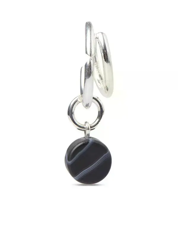 RATHEL & WOLF Enna Aaaron Hoop Earring - Silver