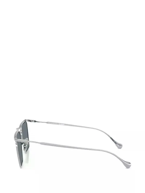 Oliver Spencer Rectangle Frame Sunglasses