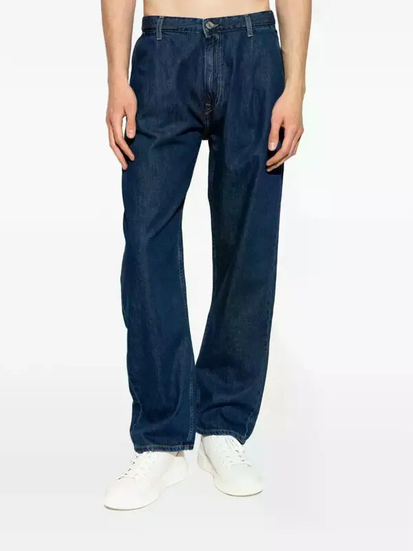 SAMSOE SAMSOE Pleated Relaxed Fit Jeans