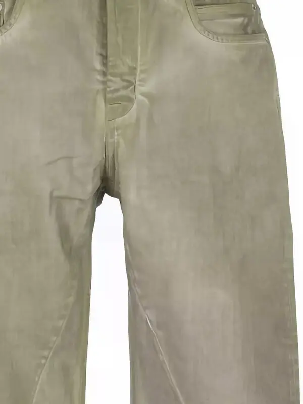 Rick Owens Fog Cut Jeans - Neutrals