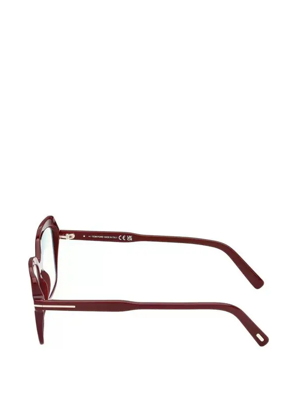 TOM FORD T-logo Square-frame Glasses