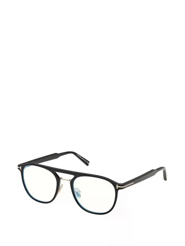 TOM FORD Double-bridge Pilot-frame Glasses