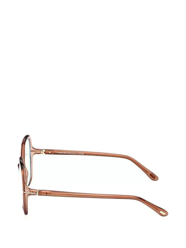 TOM FORD Geometric Frame Eyeglasses