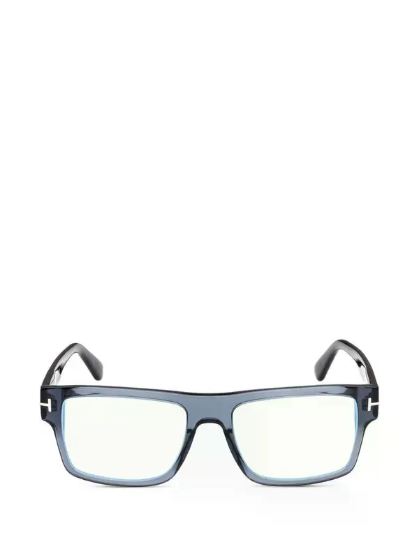 TOM FORD Rectangle-frame Glasses - Grey