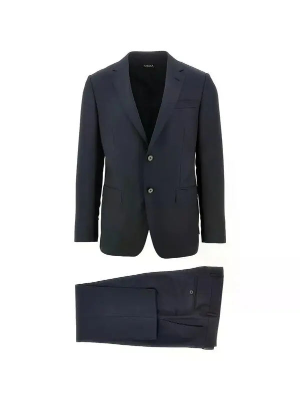 Zegna Single-breasted Wool Suit