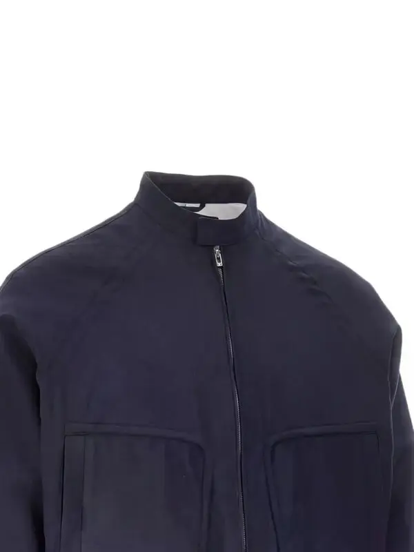 Emporio Armani Wool Zip-up Jacket