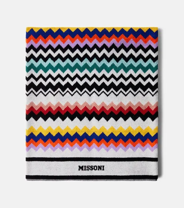 Missoni Best Zigzag Cotton Terry Beach Towel - Multicoloured