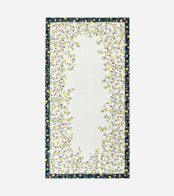 La DoubleJ Borboni Large Linen Tablecloth - Multicoloured