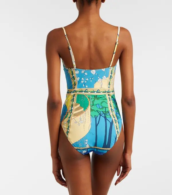 Tory Burch Printed One-piece Swimsuit