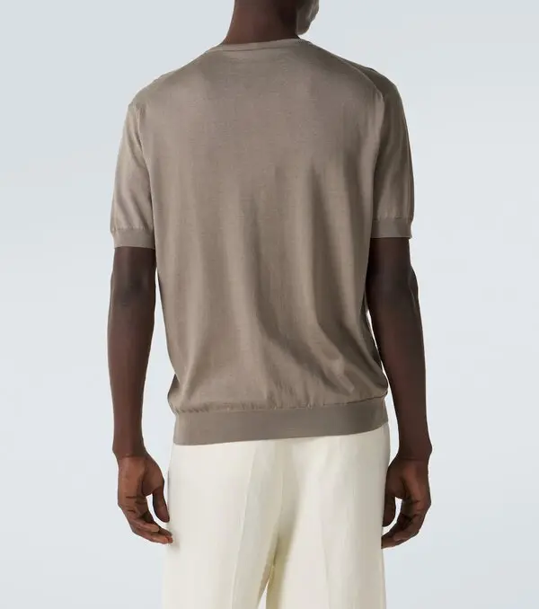 Giorgio Armani Silk And Cotton Sweater
