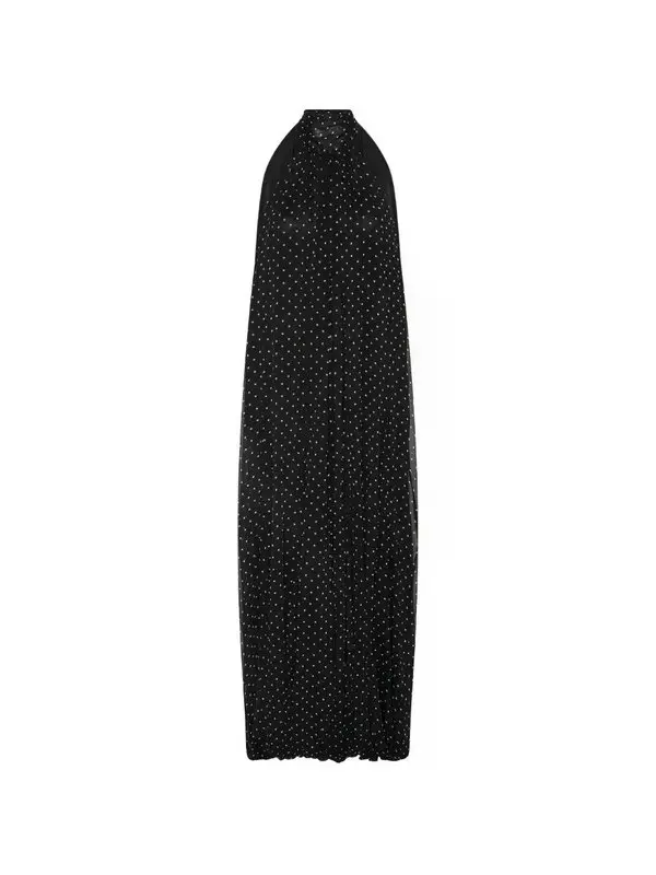 ROTATE BY BIRGER CHRISTENSEN Chiffon Balloon Jumpsuit - Black