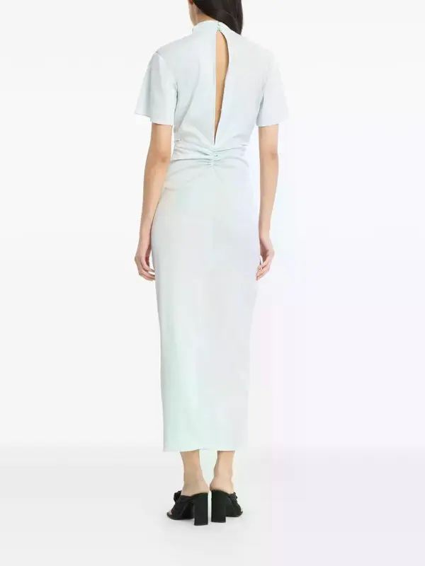 ROTATE BY BIRGER CHRISTENSEN Gathered Midi Dress