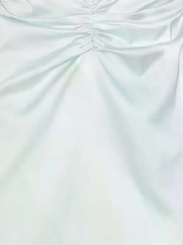ROTATE BY BIRGER CHRISTENSEN Gathered Midi Dress