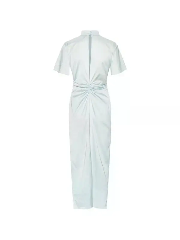 ROTATE BY BIRGER CHRISTENSEN Gathered Midi Dress