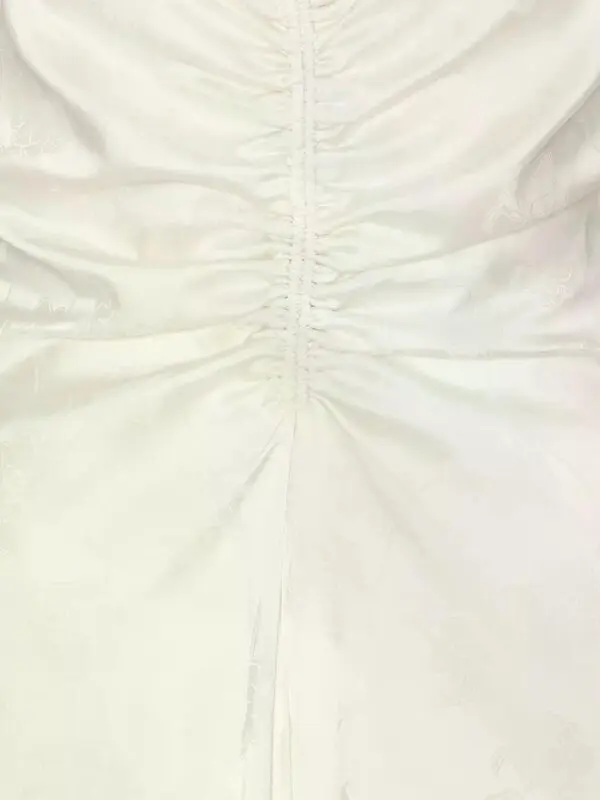 ROTATE BY BIRGER CHRISTENSEN Drapy Slip Maxi Dress