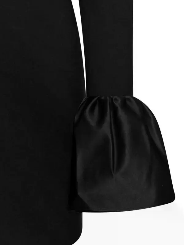 ROTATE BY BIRGER CHRISTENSEN Long Sleeve Frill Cuff Mini Dress