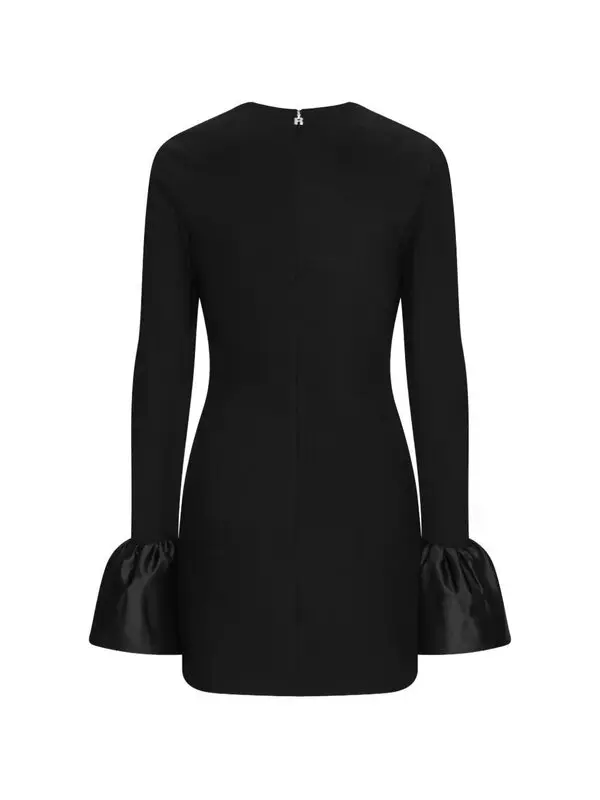 ROTATE BY BIRGER CHRISTENSEN Long Sleeve Frill Cuff Mini Dress