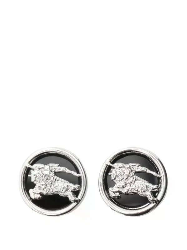 Burberry Knight Coin Earrings - Silver
