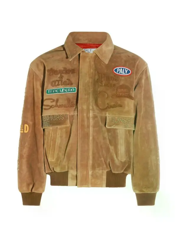PALY Sunset Embellished Suede Jacket