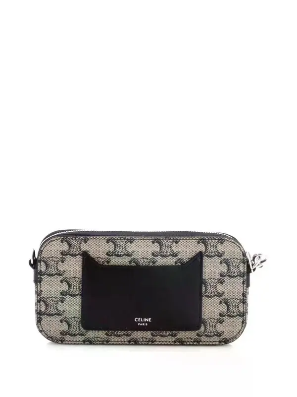 Celine Horizontal Pouch Crossbody Bag - Black