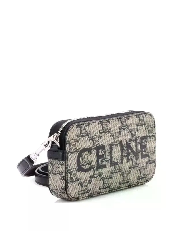 Celine Horizontal Pouch Crossbody Bag - Black