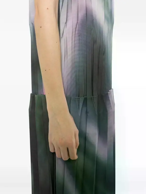 JNBY Graphic-print Pleated Dress