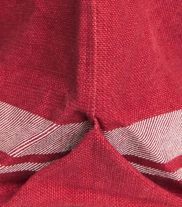 Harrods Jute Stripe Shopper Bag