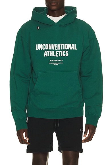 WHITESPACE Unconventional Athletics Hoodie - Rain Forest