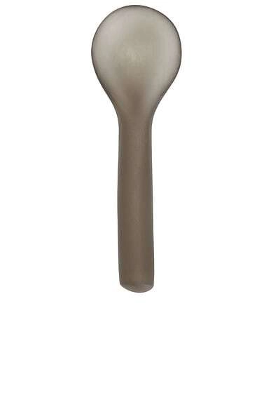 TINA FREY DESIGNS Sculpt Caviar Spoon - Grey