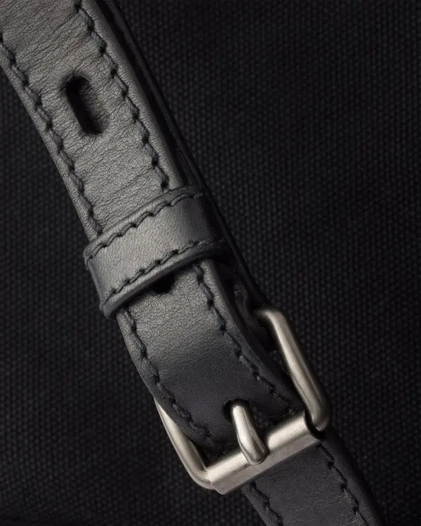 Prada Route Canvas And Leather Shoulder Bag