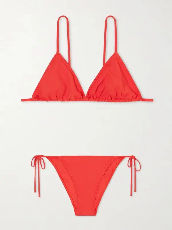 LIDO Venti Triangle Halterneck Bikini - Red