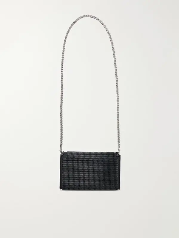 Stella McCartney Falabella Bead-embellished Chain Wallet