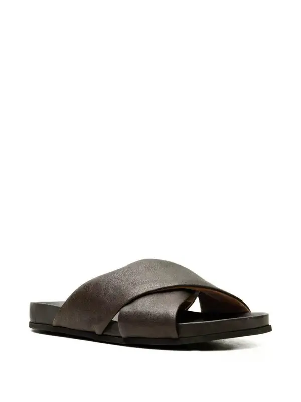 COMMON PROJECTS Leather Flat Sandals