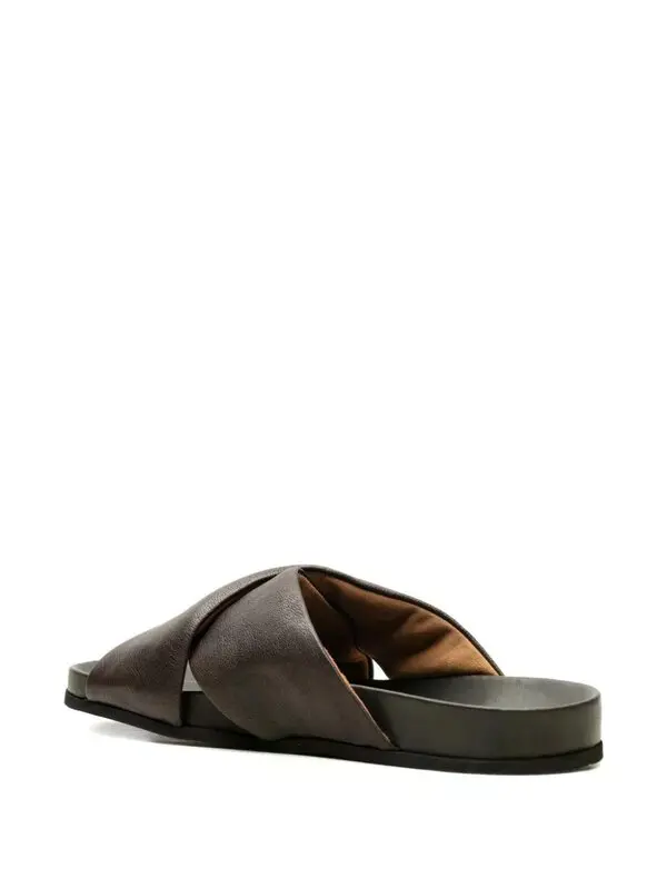 COMMON PROJECTS Leather Flat Sandals
