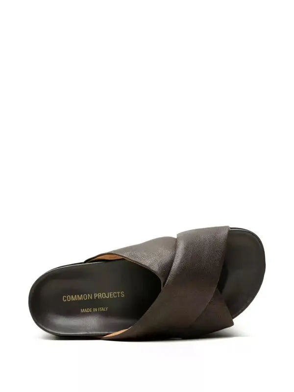 COMMON PROJECTS Leather Flat Sandals