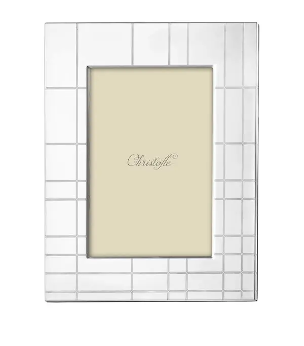 Christofle Graphik Photo Frame