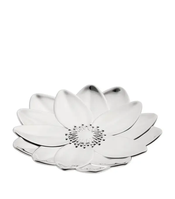 Christofle Plated L'herbier Lotus Bowl