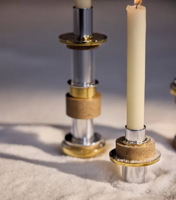 Christofle Small Myriade Candlestick Holder