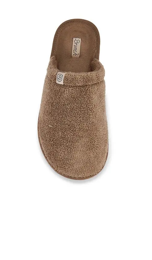 BRUNCH Terrycloth Slip-on Slippers
