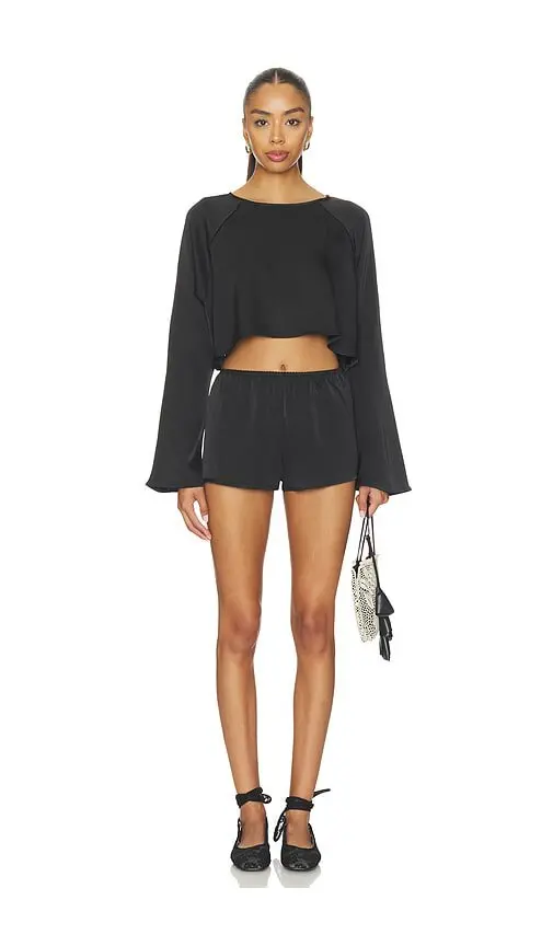 Lioness Long Sleeve Cropped Top