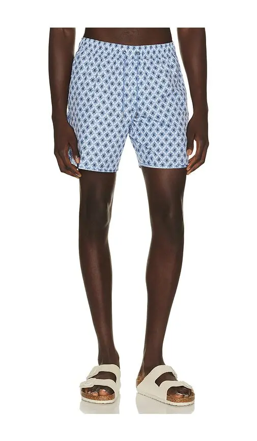 FAIR HARBOR Anchor Swim Short - Blue