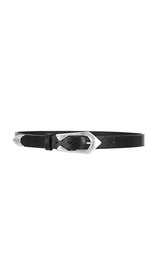 IRO PARIS Leather Cuff Belt - Black