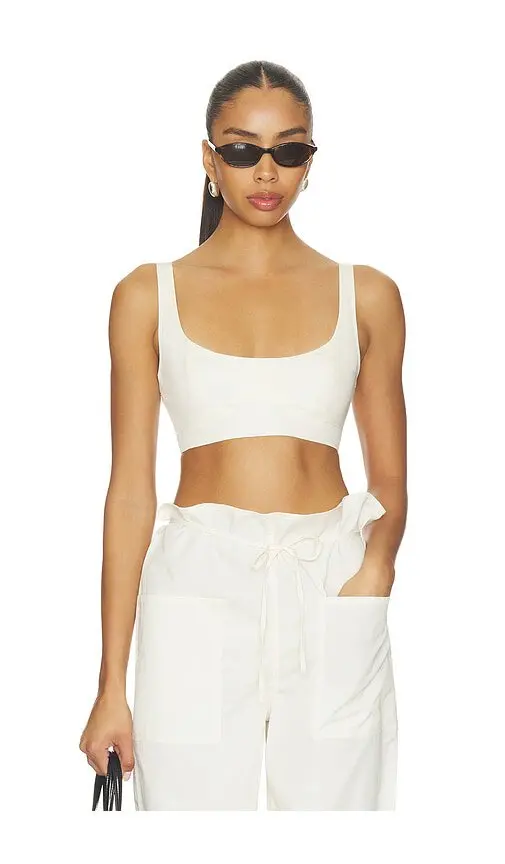 EAVES Syra Bra Top In . Also - Ivory