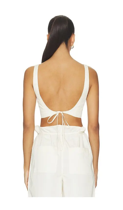 EAVES Syra Bra Top In . Also - Ivory